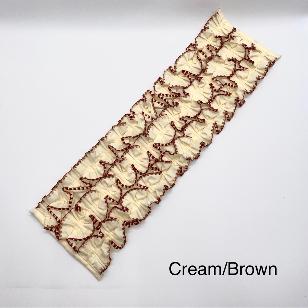 Vintage | 1970s 1980s Detachable Tux Ruffle - Gem